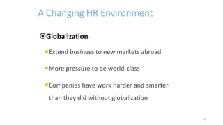 Human Resource Environment | PDF
