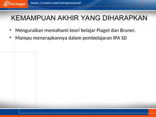 Teori Belajar dan Penerapannya dalam IPA SD.ppt