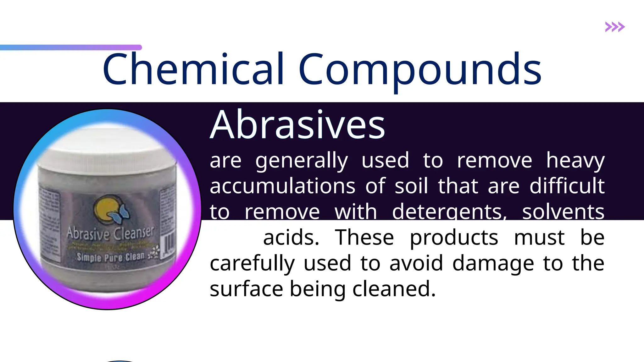 Chemical Cleaning compounds food tech g8 | PPTX