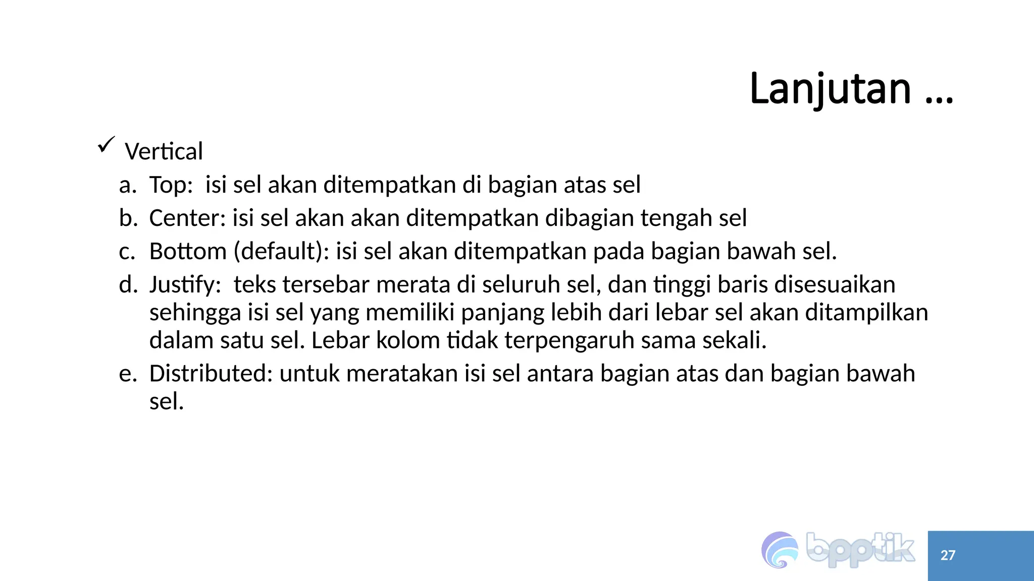 Perangkat Lunak Lembar Sebar dari Microsoft Powerpoint | PPTX