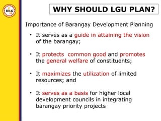 2. Basics of BARANGAY DEVELOPMENT PLANNING | PPTX