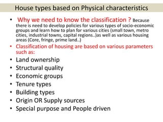 Housing Typology and classification .pdf