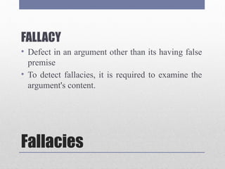 Two Basic Reasoning and Logical Fallacies.PPTX