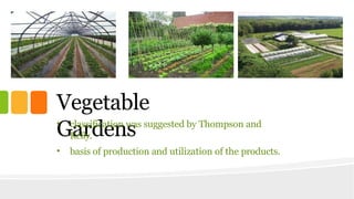 Types of vegetable cultivation or production in India | PPTX