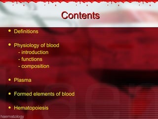 hemostasis and its significance, physiology | PPT