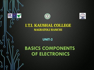 Explanation of Basic components of electronics | PPTX