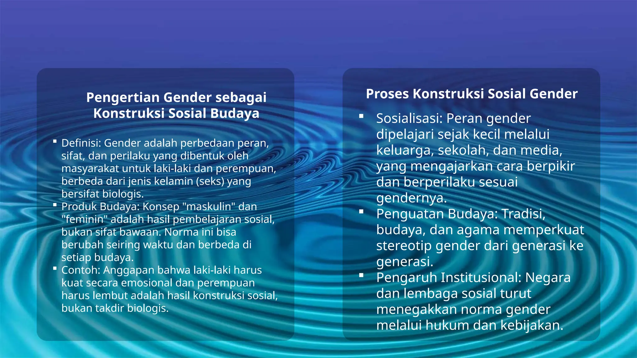 DEFINISI SEKS & GENDER, KONSTRUKSI SOSIAL | PPTX
