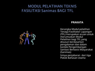 2. Kerangka Modul Pelatihan TFL Sanimas 2015.ppt