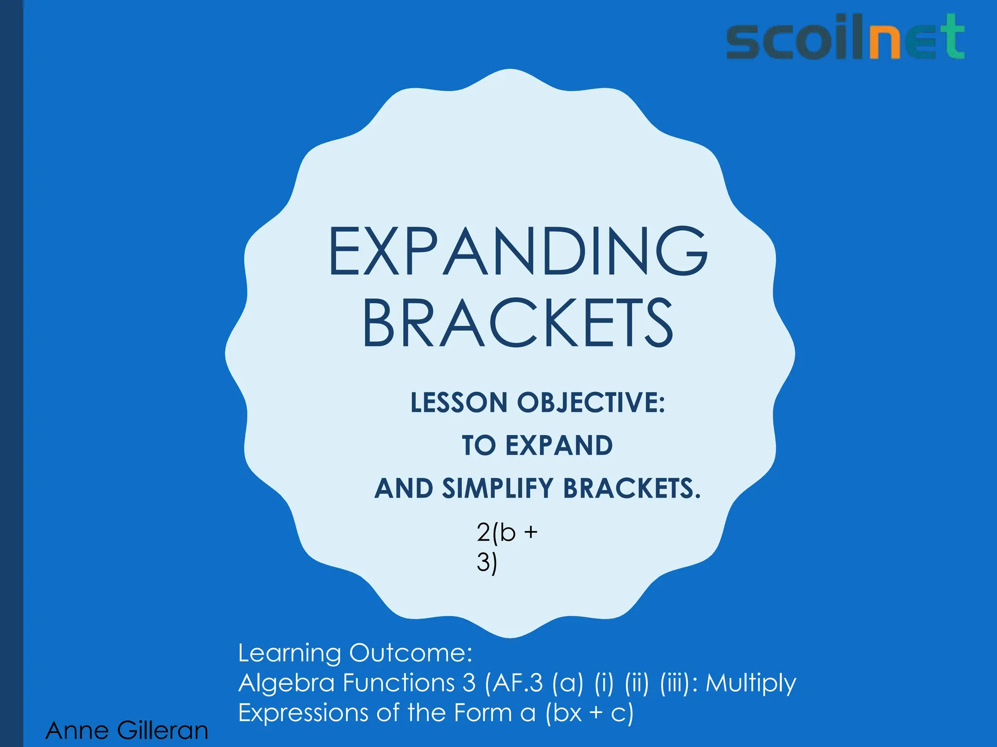 2.3 expanding brackets.pptx.pdf bb onluiyo b | PDF
