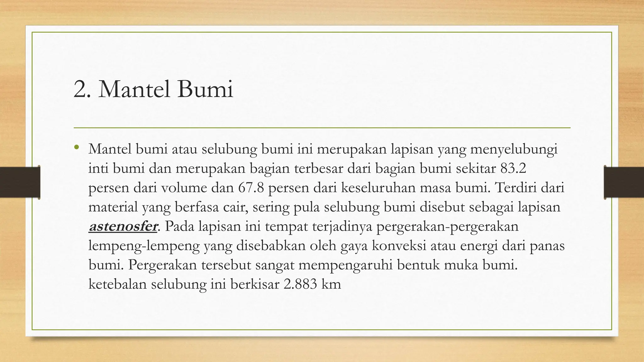 Proyek IPAS Struktur Bumi dan Antariksa untuk kelas X | PPTX