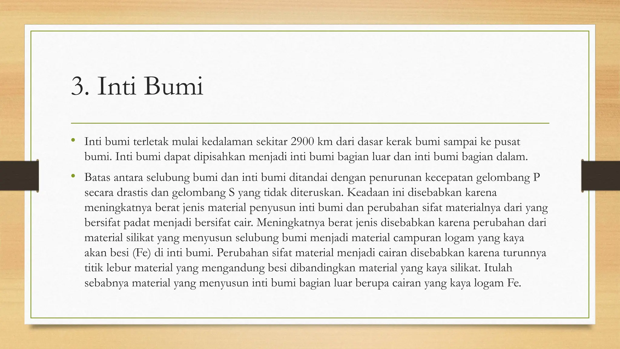 Proyek IPAS Struktur Bumi dan Antariksa untuk kelas X | PPTX