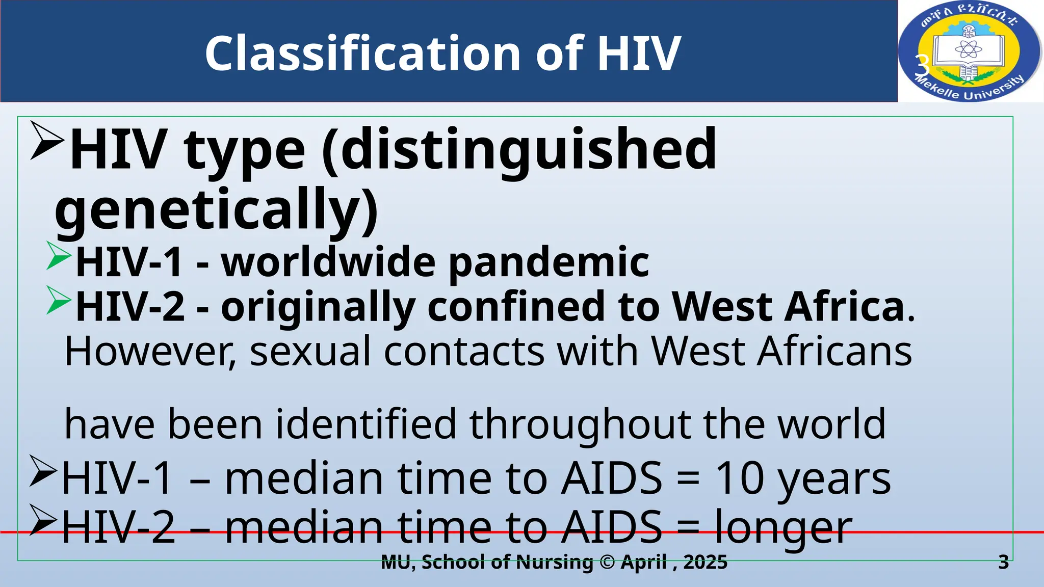2. Virology, Life Cycle, and Pathogenesis of HIV.pptx