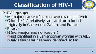 2. Virology, Life Cycle, and Pathogenesis of HIV.pptx