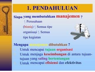 2. Definis Dan Fungsi Manajemen .pptxasd | PPTX