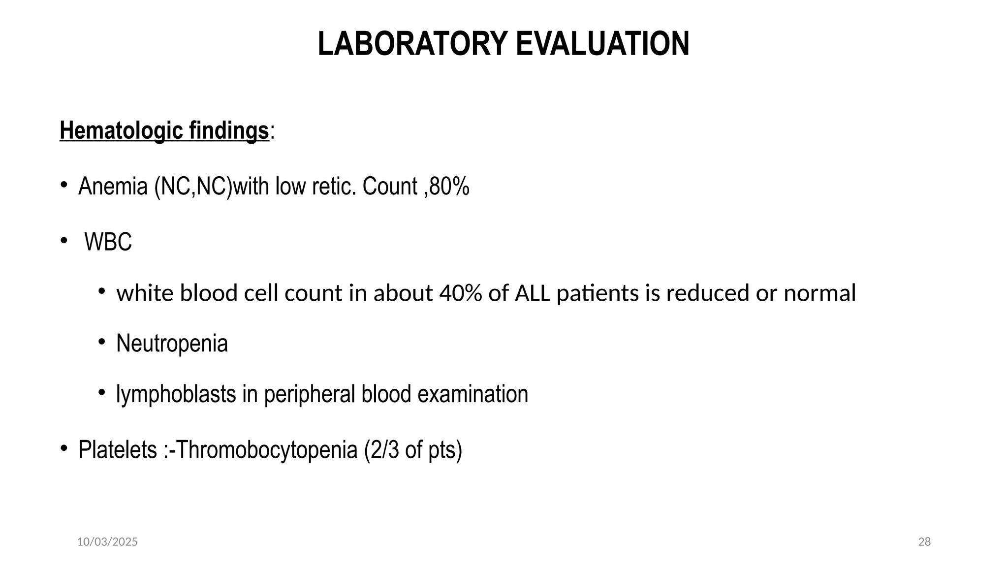 hematologic disease a disease caused by RBC,WBC and platelets. | PPTX