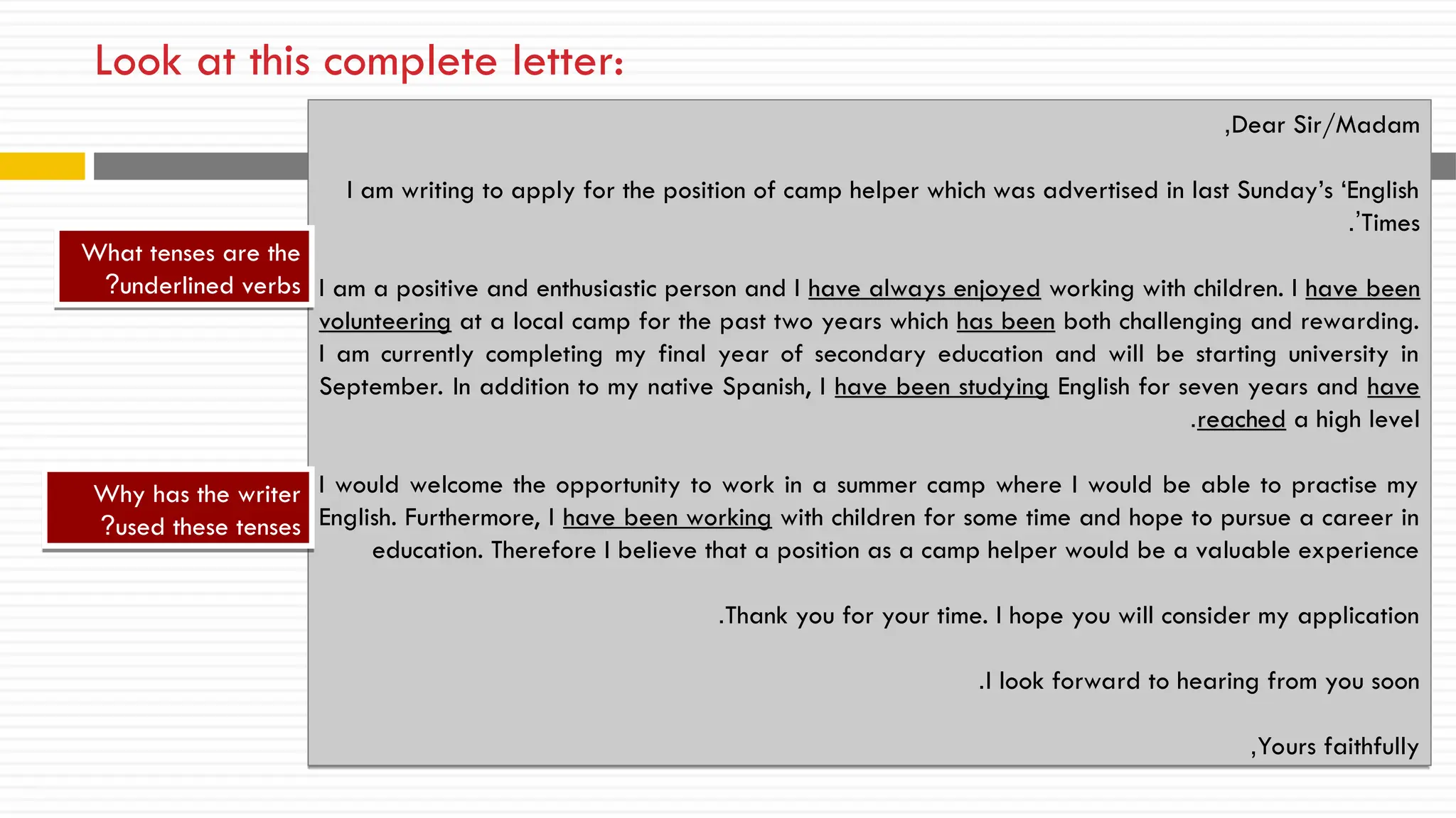 2. application of letter for nurse academy | PPT