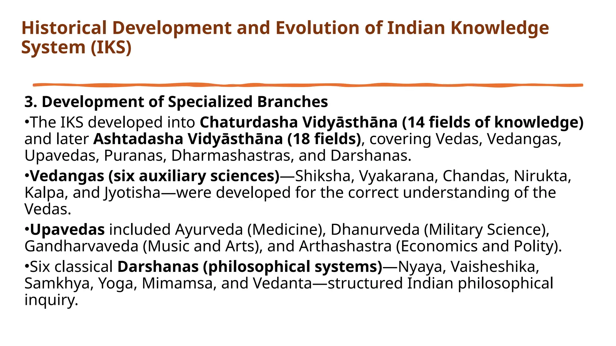 Historical Development and Evolution of Indian Knowledge system | PPTX