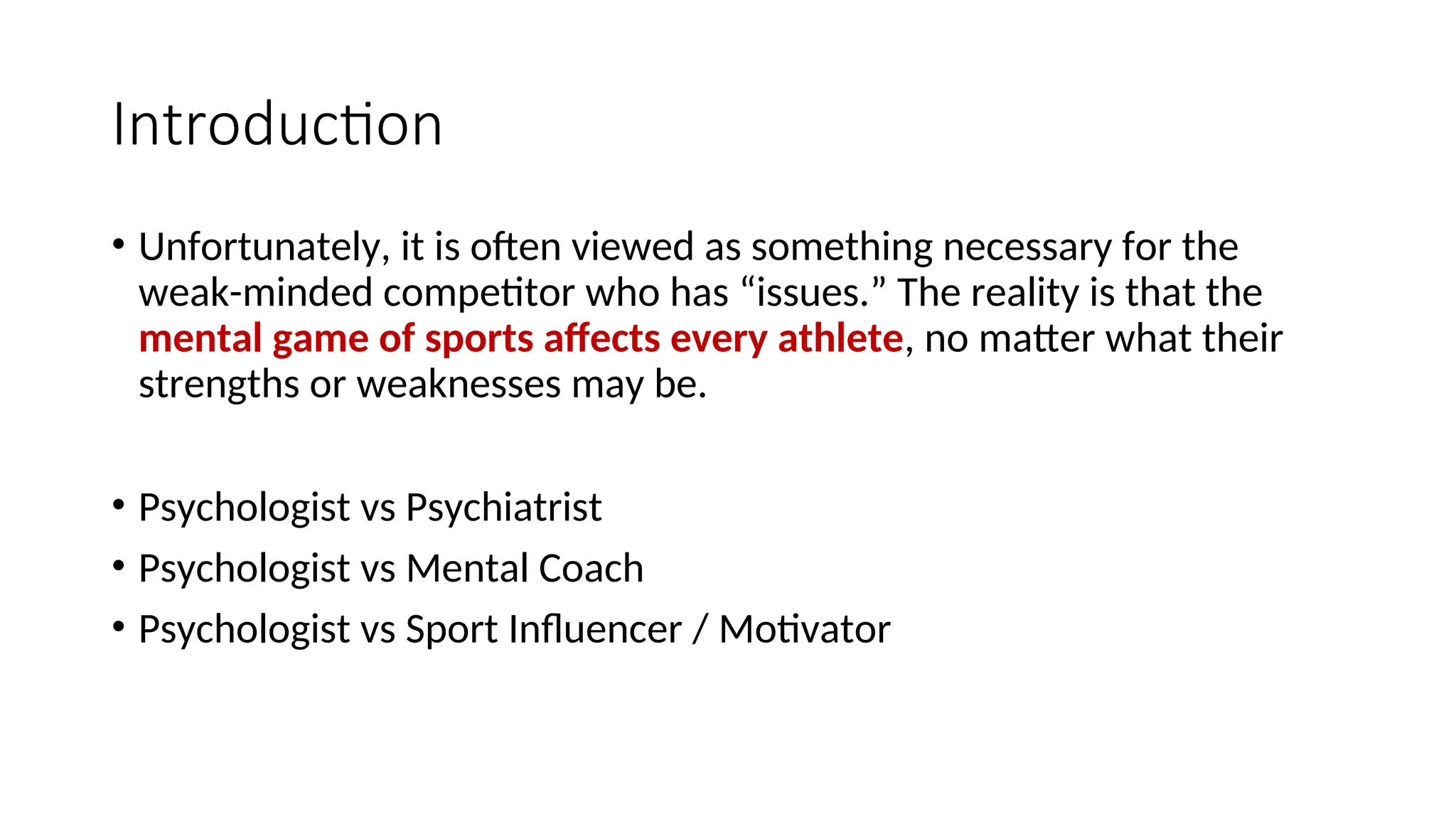 History of Sport Psychology and Sport Organization | PPT