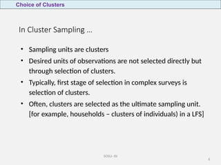 Chapter 2 Cluster sampling - ISEC 2025.pptx