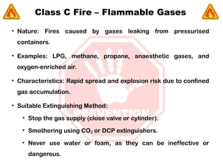 Fire - CAuses, Classes and Fire traingle.pptx