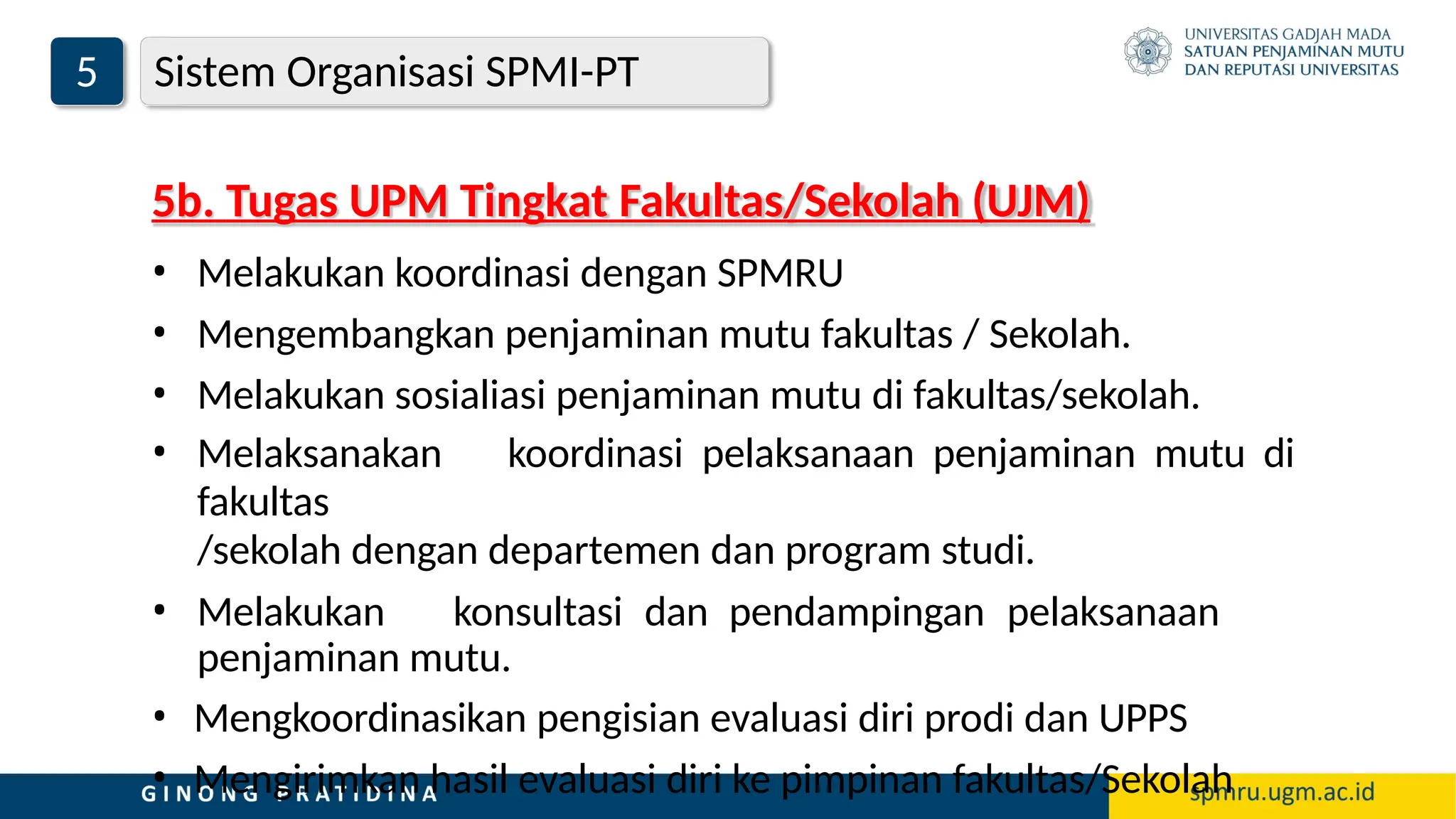 2. Implementasi SPMI sebagai bagian dari Sistem penjaminan mutu | PPTX