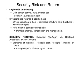 2. Security Risk and Return sjjsssss.ppt
