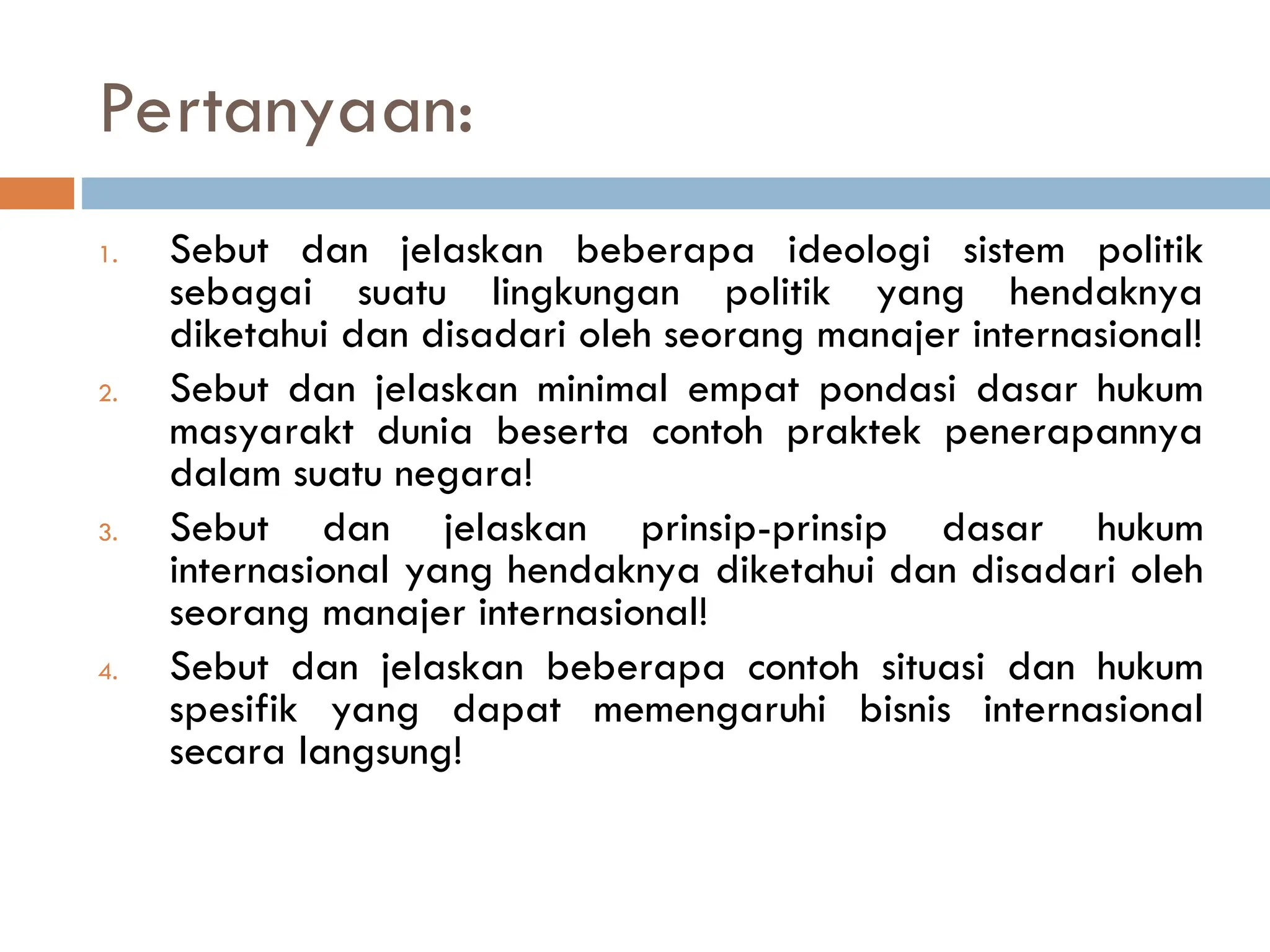 2. Lingkungan Politik, Hukum dan Teknologi.ppt