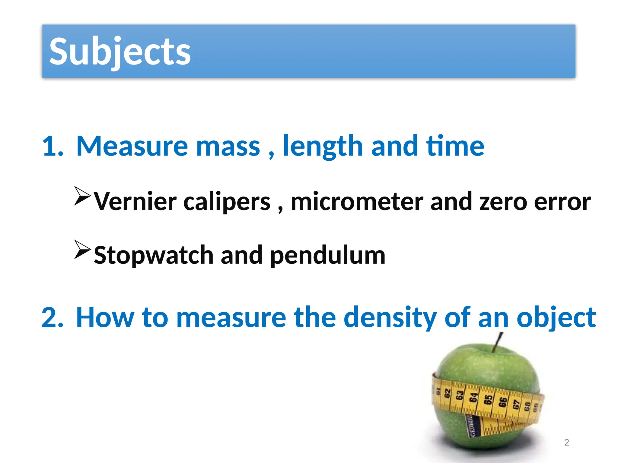 Measurements in physics how instruments are used | PPTX