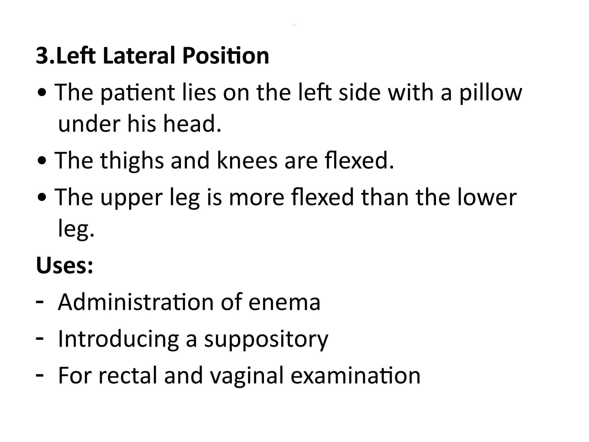 2.position IN BASIC PATIENT CARE in hosp | PPTX