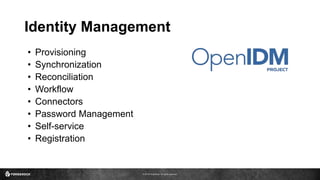 NYC Identity Summit Tech Day: ForgeRock Identity Platform Overview | PPT