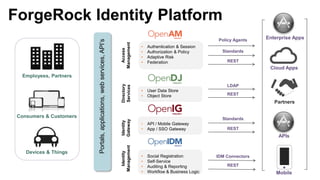 NYC Identity Summit Tech Day: ForgeRock Identity Platform Overview | PPT