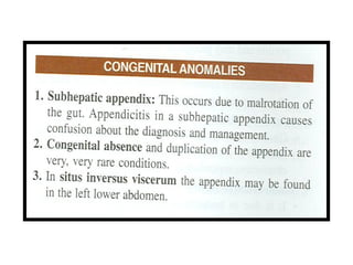 2. Acute appendicitis is the inflammation of vermiform appendix | PPTX