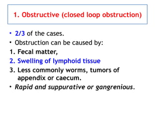 2. Acute appendicitis is the inflammation of vermiform appendix | PPTX
