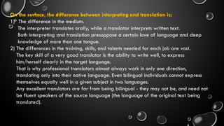 2. the INTERPRETING versus the TRANSLATING.pptx