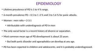 this power point is developed on the panic disorders to be used by ...