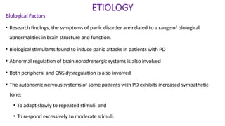 this power point is developed on the panic disorders to be used by ...