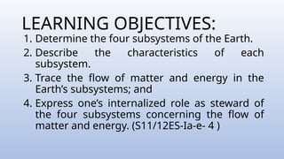 Origin and Structure of Earth ( The Subsystem) | PPTX