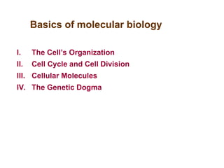 2. Molecular Cell Biology 1 Basics of Molecular Biology.ppt