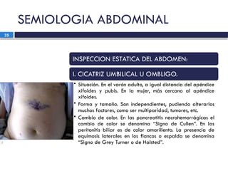 2. SEMIOLOGIA ABDOMINAL.. clasificacion diagnóstico | PPTX
