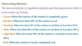 2. Maturity Indices of Fruits&Vegetables | PDF