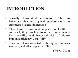 Comprehensive Overview of Epidemiology and Prevention of STIs Including ...