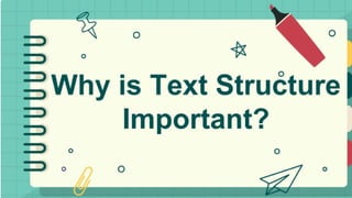 Understanding and Teaching Common Text Structures in Education | PPTX