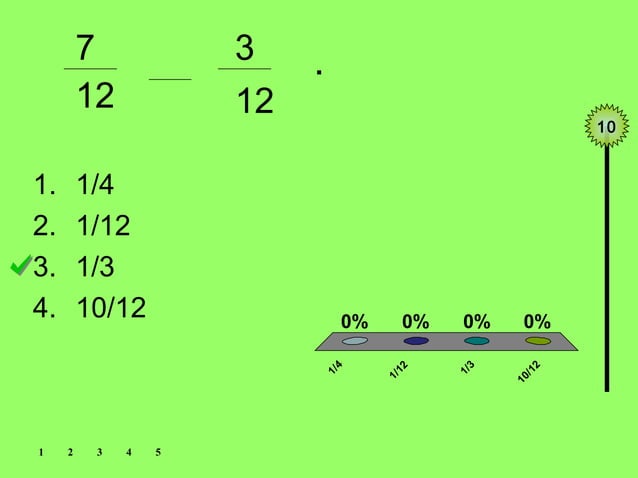 2.2 add and sub fractions mixed fractions | PPT