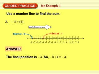 2.2 add real numbers 1 | PPT