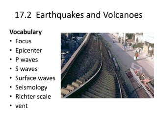 2.2a earthquakes and volcanoes introduction | PPT