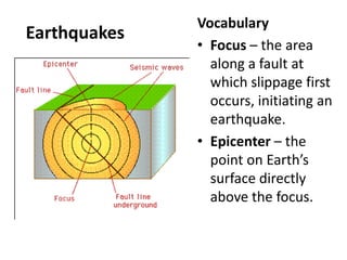 2.2b earthquakes and volcanoes | PPTX