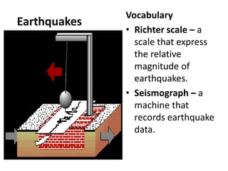 2.2b earthquakes and volcanoes | PPTX