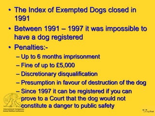 2.2 Dangerous Dogs - Trevor Cooper | PPT