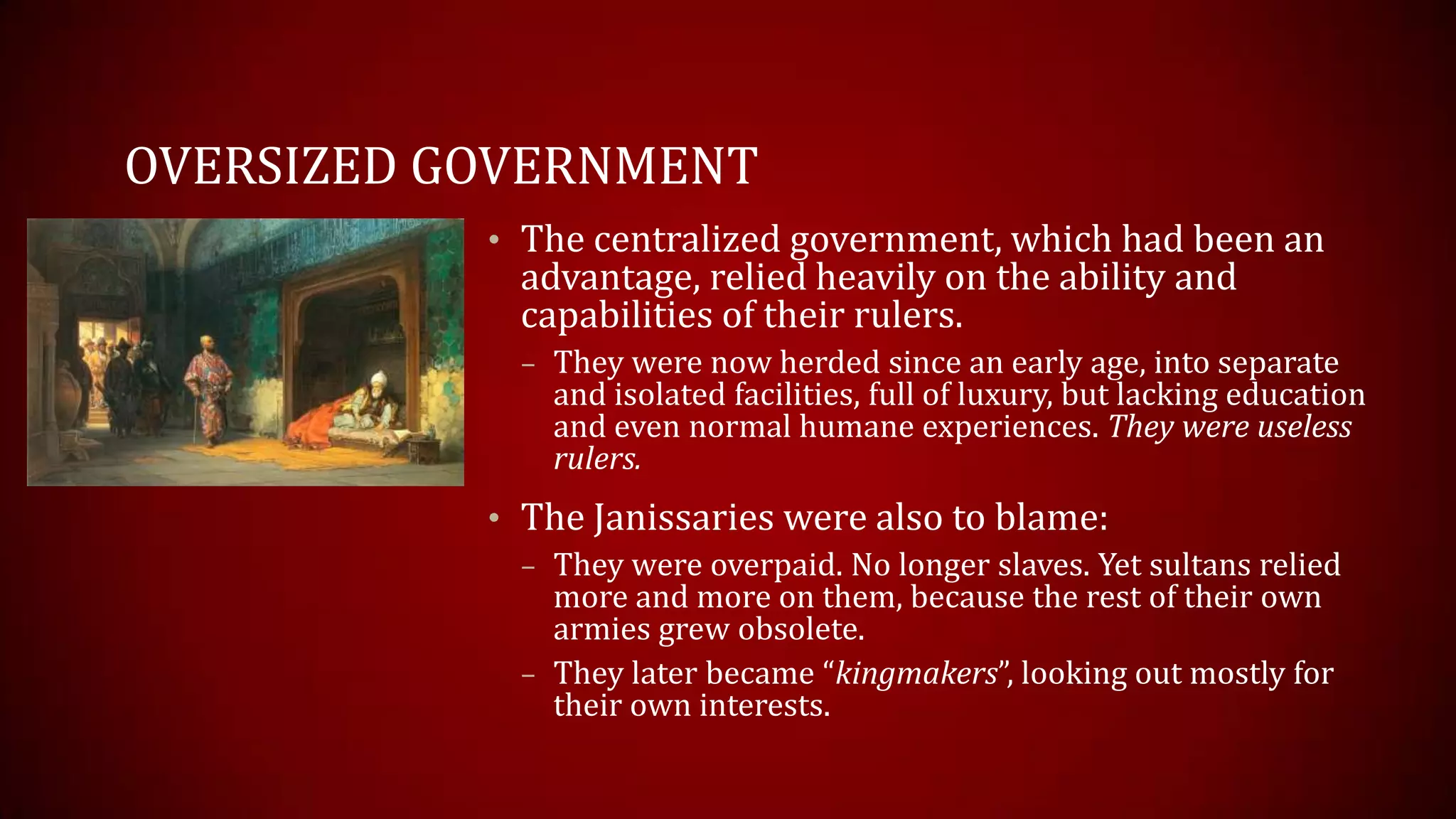 Decline of the Ottoman Empire | PPTX