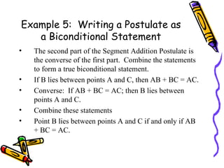 2.2 definitions and biconditionals | PPT